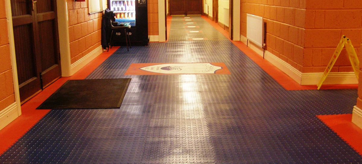 PVC Interlocking Floor Tiles